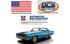 1970 Plymouth Road Runner Body Side REFLECTIVE Dust Trail Tape Stripe Kit