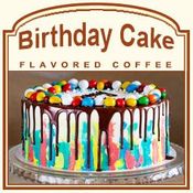 Birthday Cake Decaf Flavored Coffee (1/2lb bag) - FlavoredCoffee.com