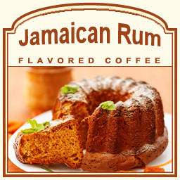 Jamaican Rum Flavored Coffee (1/2lb bag) - FlavoredCoffee.com