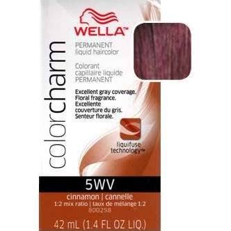 Wella Color Charm Permanent Liquid Haircolor 5WV - Cinnamon