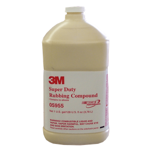3M Super Duty Rubbing Compound, 05955, 1 Gallon