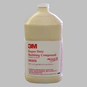 3M Super Duty Rubbing Compound, 05955, 1 Gallon