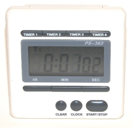Four Channel Digital Lab Timer