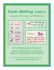 Farm Writing Cursive PDF