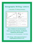 Geography Writing Cursive PDF