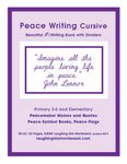 Peace Writing - Cursive PDF