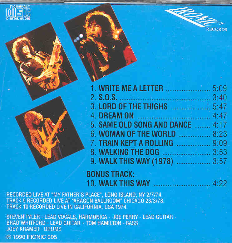 Aerosmith Live Bootleg