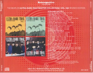 Beatles Cd -24 Bit Ultra Rare Trax Master Collection 1 Vol 1 & 2 Revised Edition