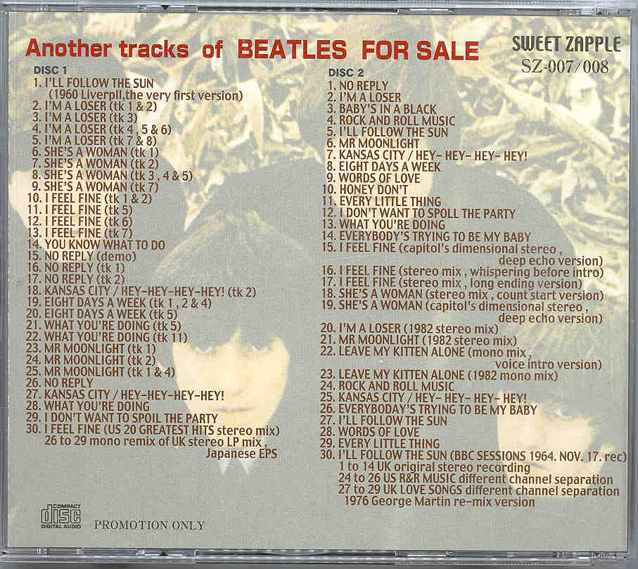 Beatles (2/Cd) Set - Another Tracks Of Beatles For Sale