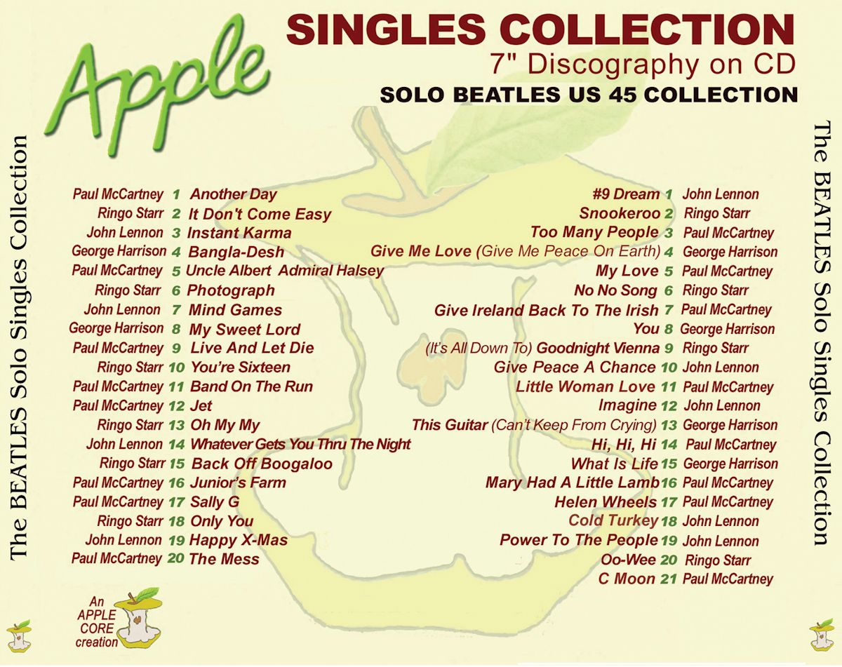 Beatles (2/Cd) The Apple Singles Collection Vol 8