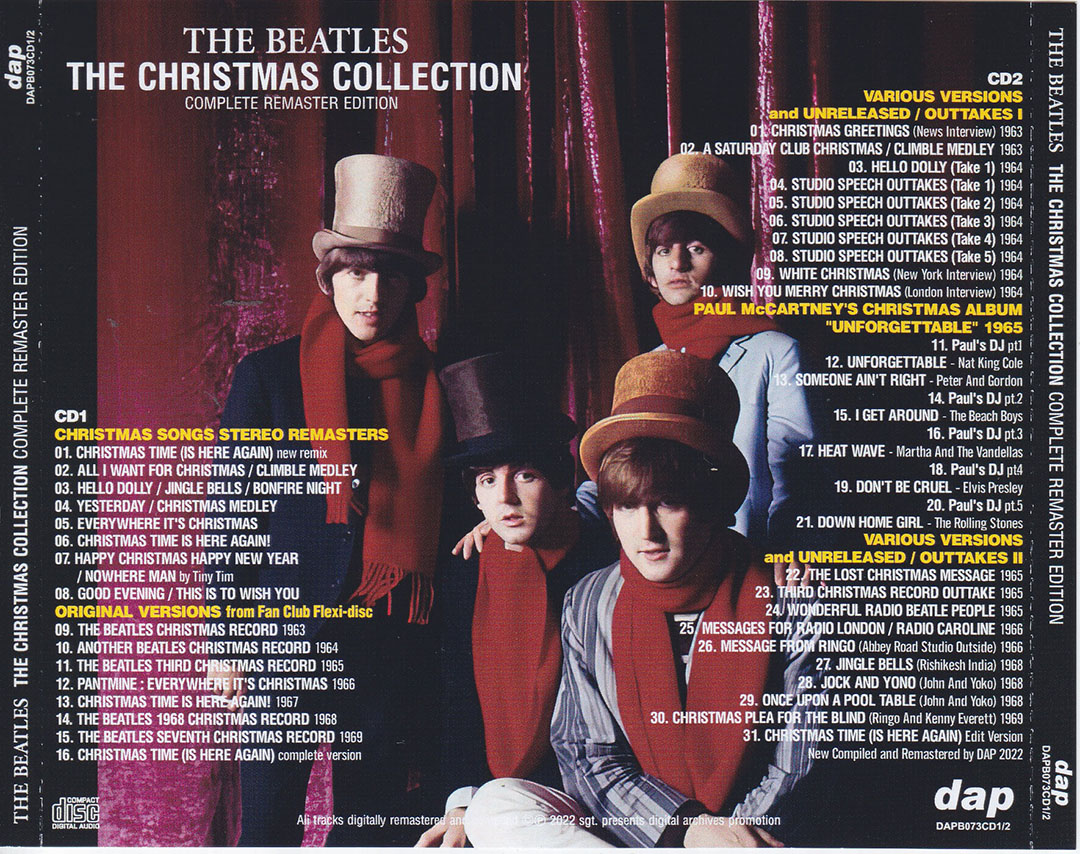Beatles (2/Cd) The Christmas Collection Complete Remaster Edition