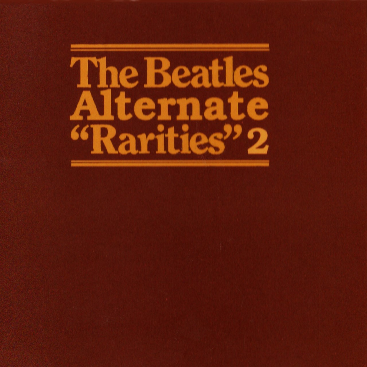 Beatles Cd - Alternate Rarities 2
