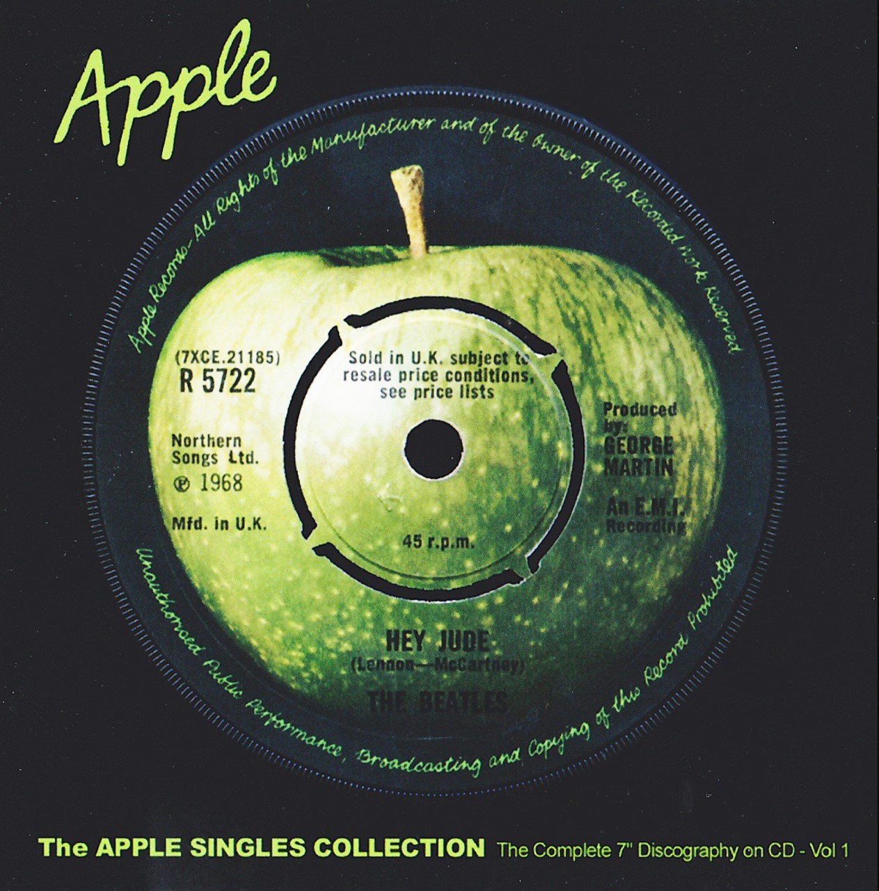 Beatles Cd - The Apple Singles Collection Vol 1