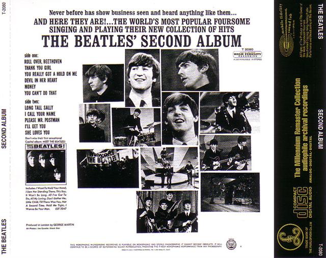 Beatles Cd - Beatles Second Album - Mono & Stereo