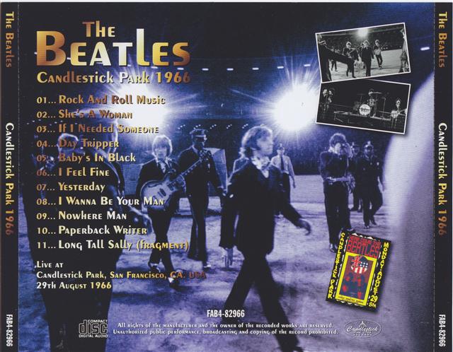 Beatles Cd - Candlestick Park 1966