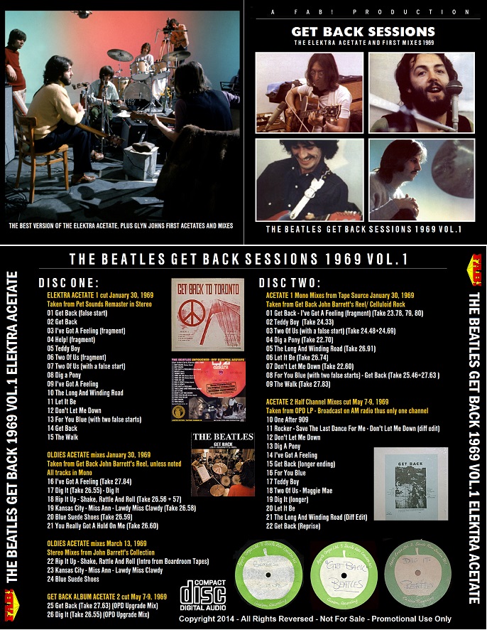Beatles Cd - Get Back Sessions Vol 1 (2/Cd)