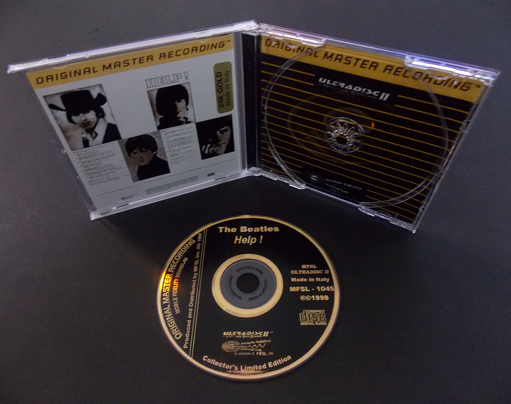 BEATLES CD - A HARD DAYS NIGHT GOLD MASTER RECORDING STEREO