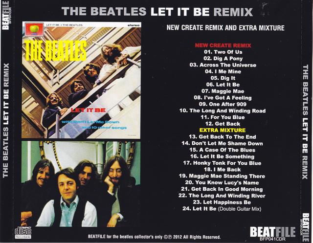 Beatles Cd - Let It Be Remix