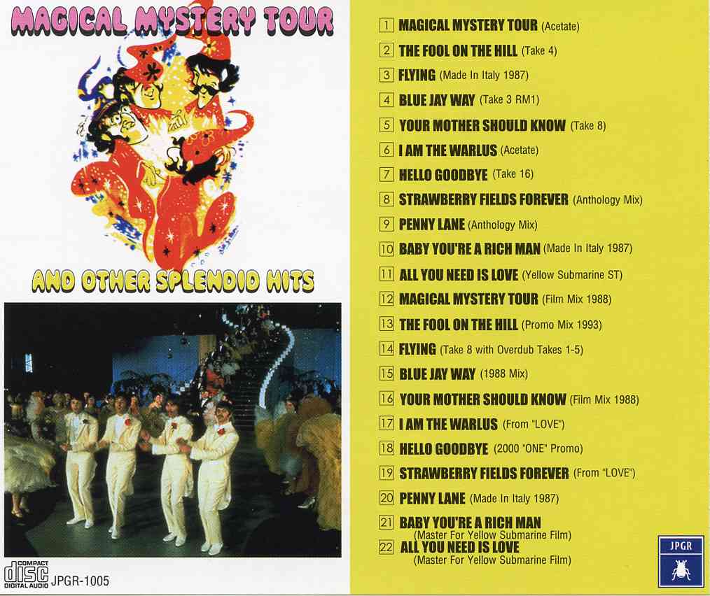 Beatles Cd- Magical Mystery Tour And Other Splendid Hits
