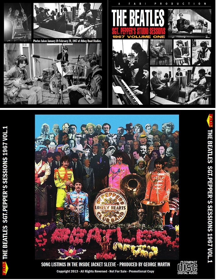 Beatles Cd - Sgt Peppers Studio Sessions Vol 1 (Two Discs)