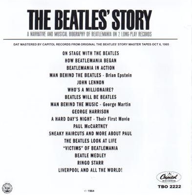 Beatles Cd - The Beatles Story Captiol Dat Master