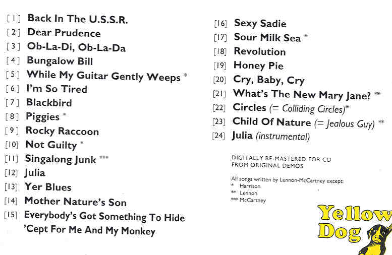 Beatles Cd - Unsurpassed Demos