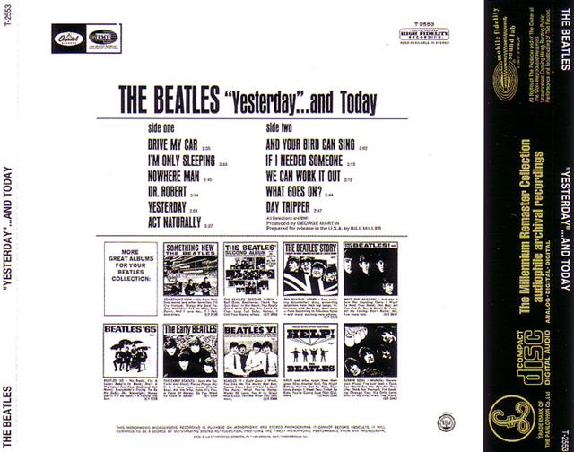 Beatles Cd - Yesterday And Today Mono & Stereo