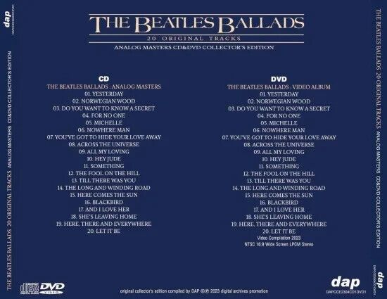 BEATLES (DVD/CD) BALLADS