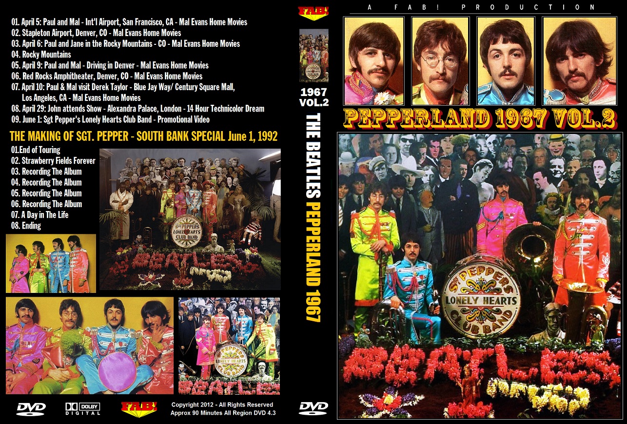 Beatles Dvd - Pepperland 1967 Vol 2
