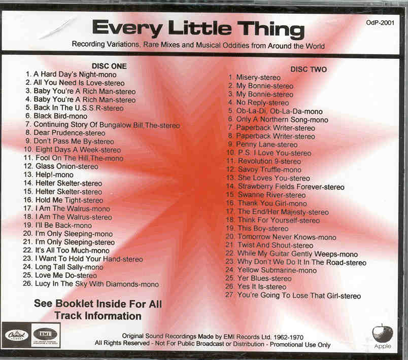 Beatles - Every Little Thing Vol. 3 (2 Cd Set)
