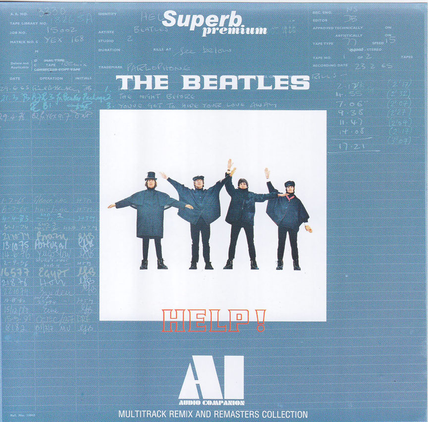 Beatles (2/Cd) HELP! AI Audio Companion Multitrack Remix And Remasters ...