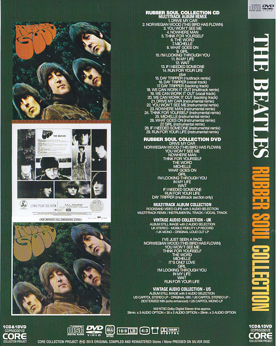 Beatles / Rubber Soul Collection / 1CD+1DVD