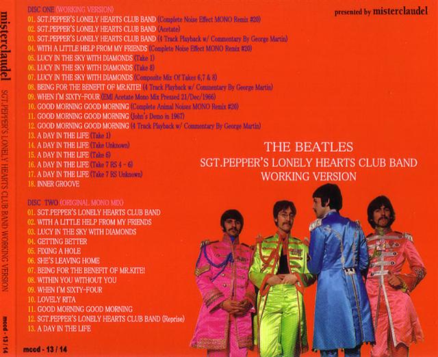 Beatles - Sgt. Pepper Working Version (2 Cd's)