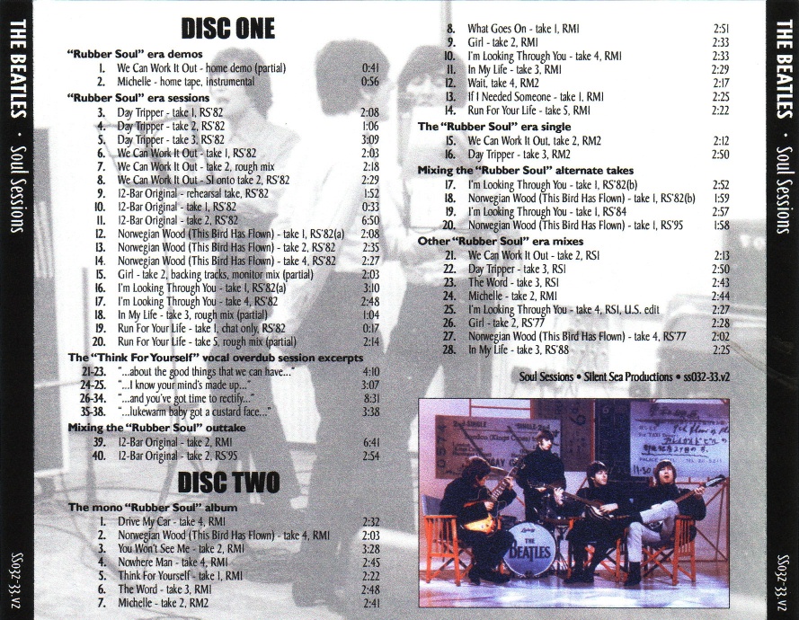 Beatles "Soul Sessions" ( 2 cd set )