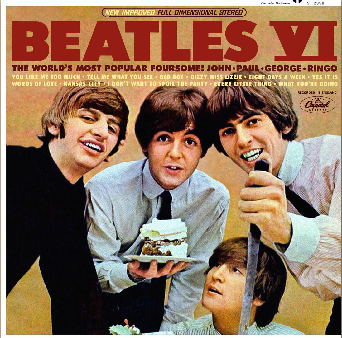 Beatles VI Alternate Stereo Album Cover 4th Version