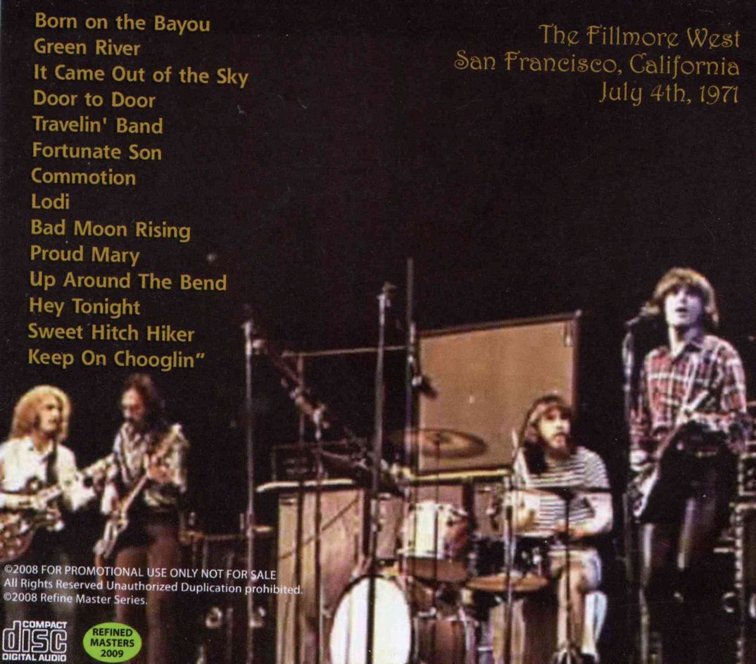 C C R Cd - Bad Moon Rising Over Lodi