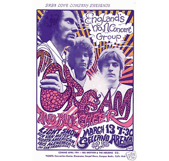 Cream Concert Posters