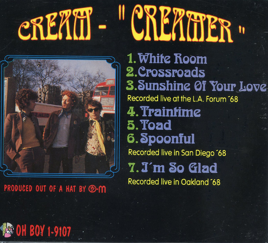 Cream Cd - Creamer