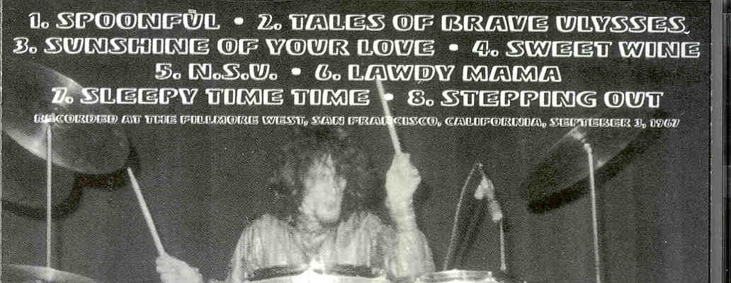 Cream Cd - Psychedelic Sunshine