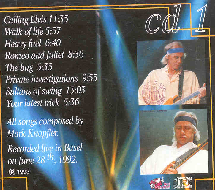 Dire Straits Cd - Calling Elvis Part One