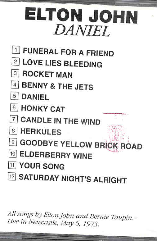 Elton John Cd - Daniel