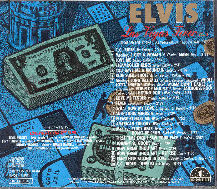 Elvis Cd - Las Vegas Fever