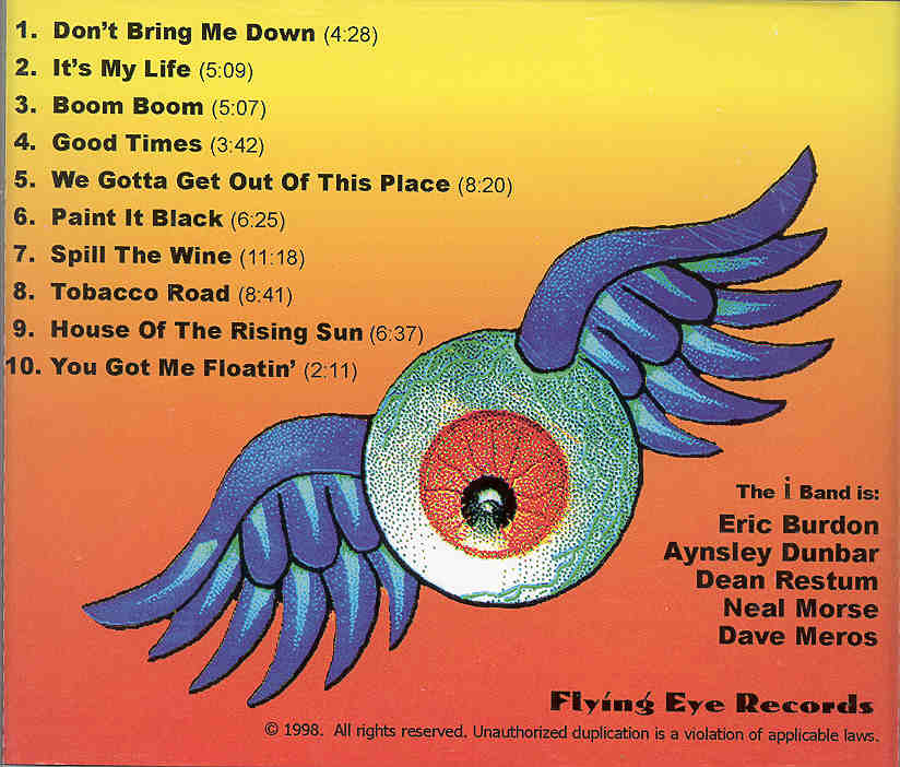 Eric Burdon Band - The Official Live Bootleg # 2