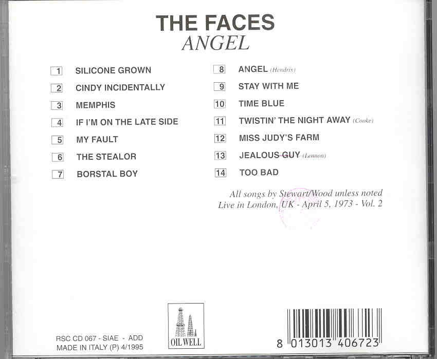 Faces Cd - Angel