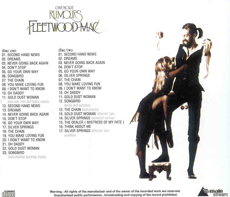 Fleetwood Mac (2/Cd) One More Rumours