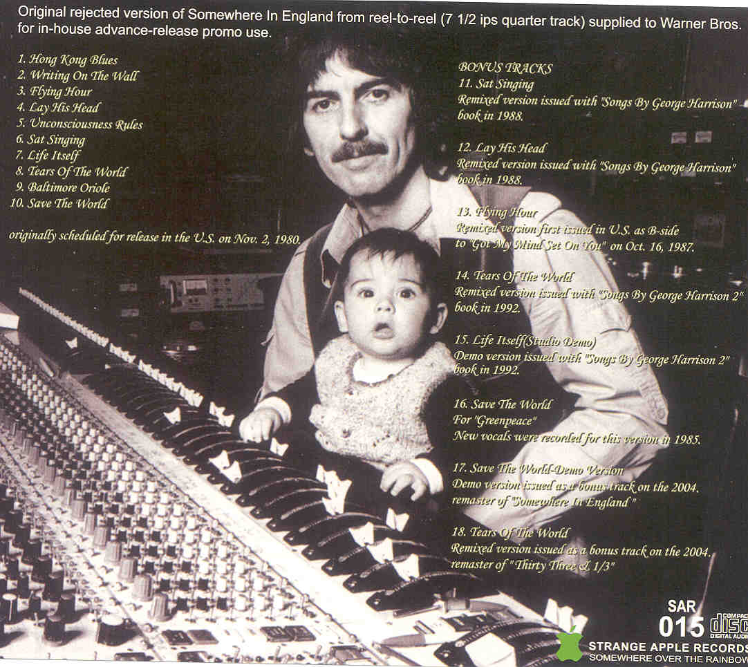 George Harrison Cd - Somewhere In England