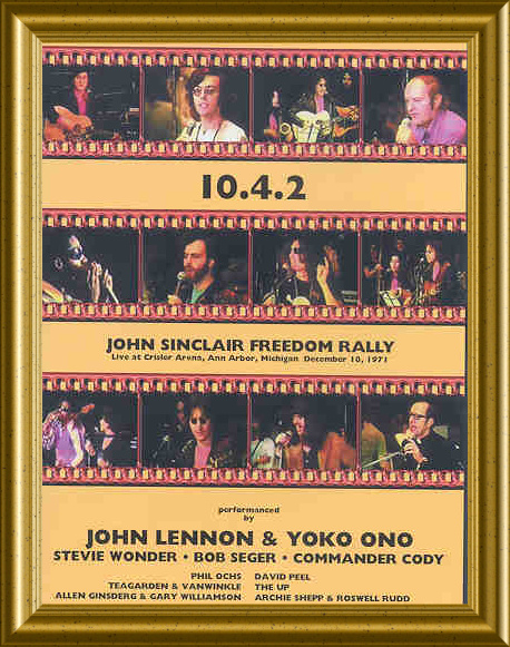 John Lennon Dvd - John Sinclair's Freedom Rally
