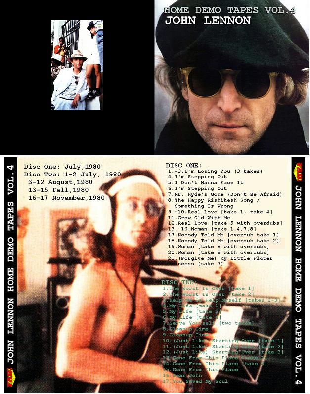John Lennon (Two Discs) Home Demo Tapes Vol 4