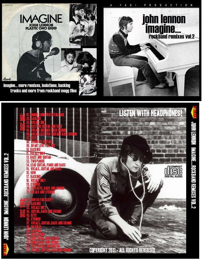 John Lennon (Two Discs) Imagine Rock Band Mixes Vol 2