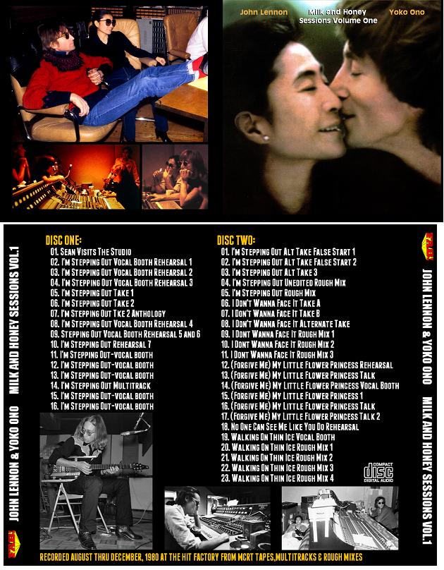 John Lennon (Two Discs) Milk And Honey Sessions Vol 1
